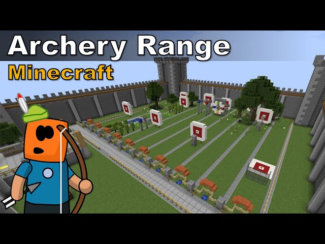Simple Archery Range - Minecraft MiniGames Minecraft Map