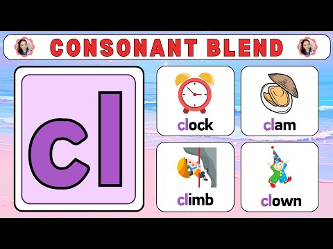 CL consonant blend | Learn with Teacher SAMI