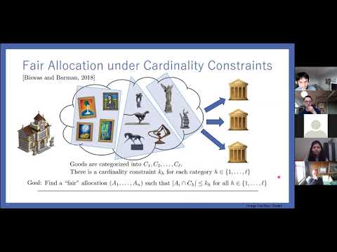 Arpita Biswas - Fair Allocation of Indivisible Goods under Structured Set Systems - EconCS Seminar