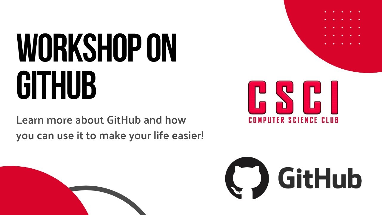 GitHub and You | Computer Science Club Club at SCSU