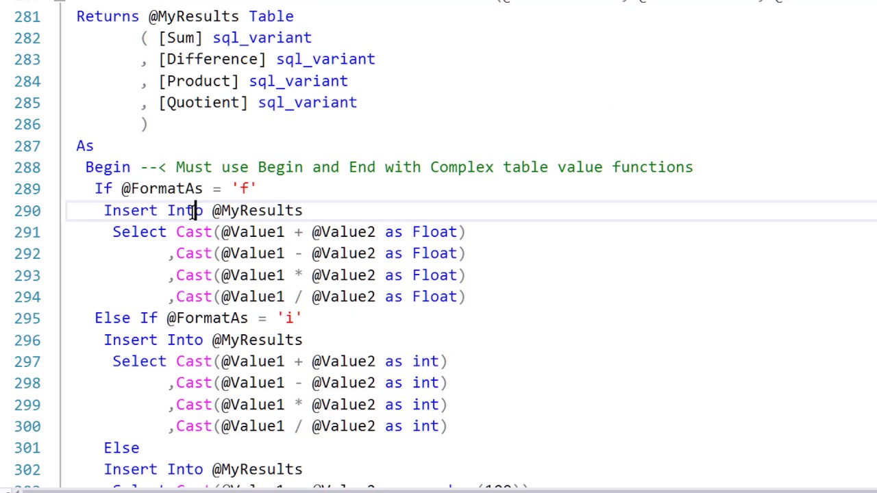 Functions-02 User Defined Functions UDFs