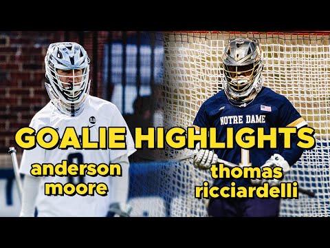 Georgetown vs Notre Dame | GOALIE HIGHLIGHTS