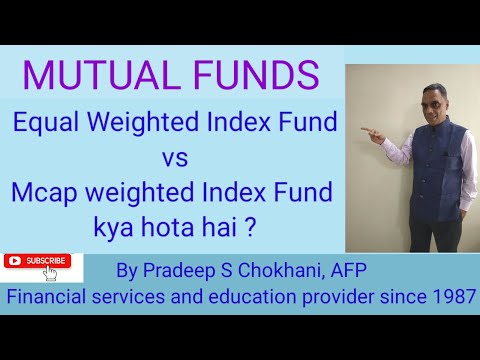 Equal Weighted Index Fund vs Mcap weighted Index Fund || explained in Hindi || @pradeepSchokhani
