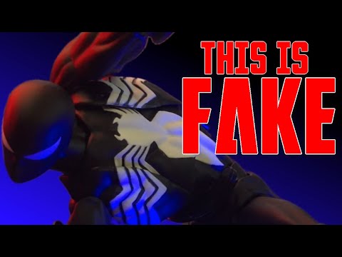 Finally, a Revoltech Styled Symbiote Spider-man! Mess Toys Black Suit Neighbor Review