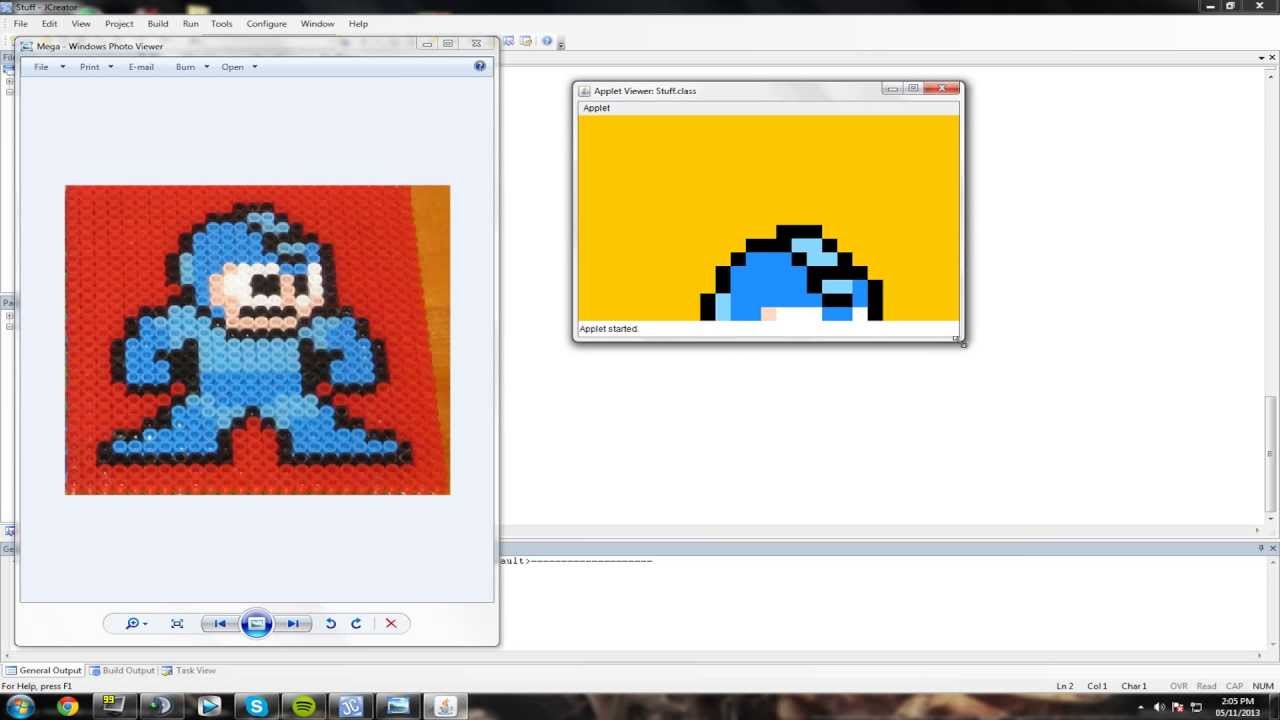 Java Creations - Mega Man