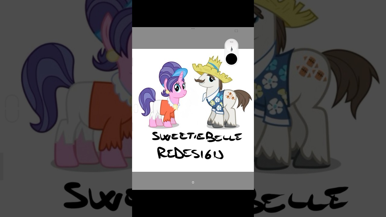 Sweetie Belle redesign!