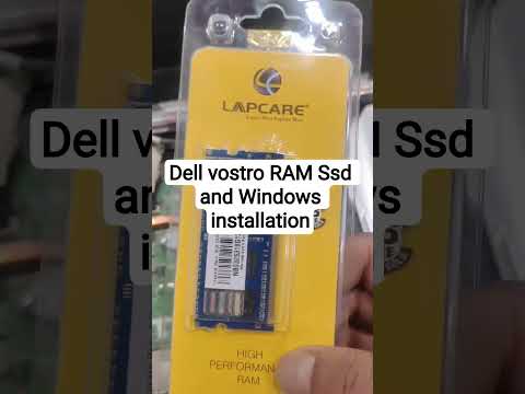Dell vostro RAM Ssd and Windows installation #instagram #laptop #photography #computer #repair