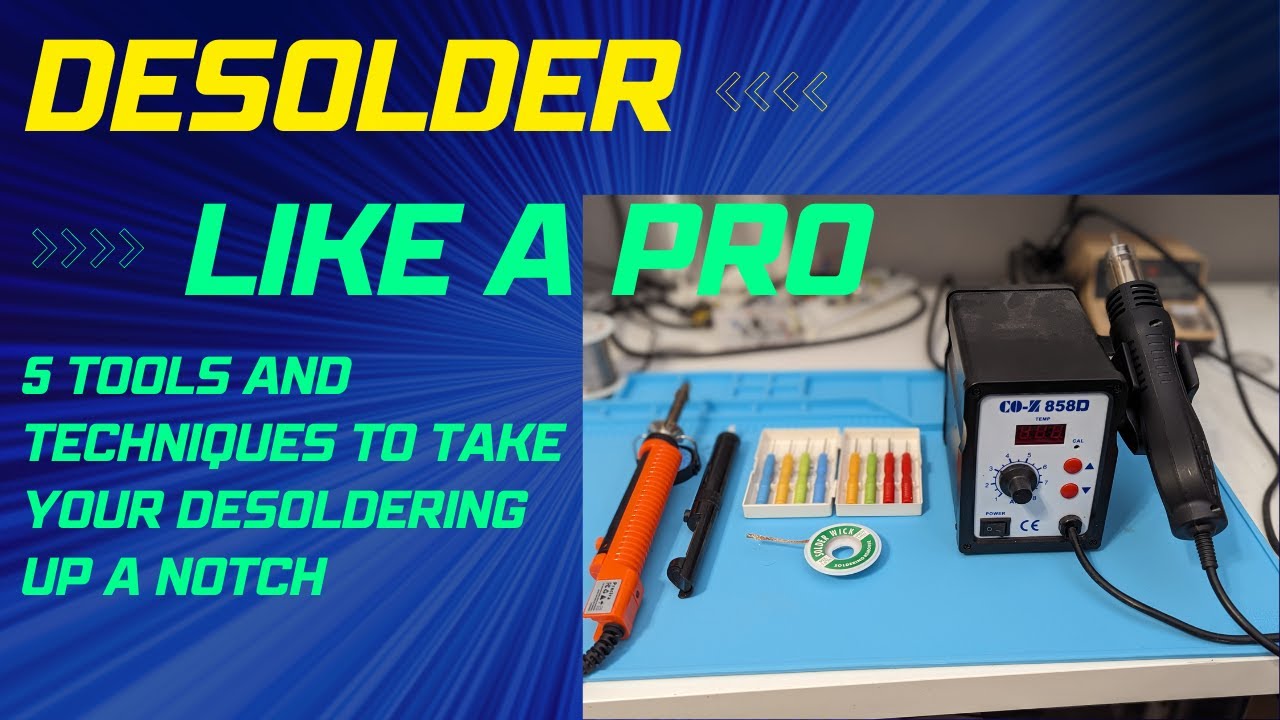 Desoldering: Tools and Techniques for Pedals and Effects