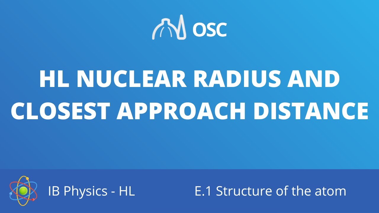 Understanding Nuclear Radius and Distance of Closest Approach in ...