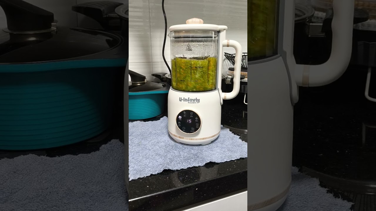 U-Infinity Korea Bean Making Machine.  Blender blade doesn't move half way through.