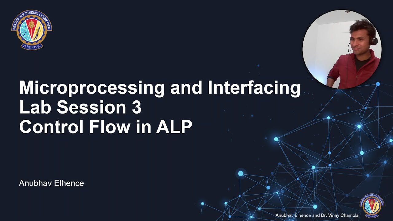 Microprocessor Programming and Interfacing - Lab 3 - Control Flow in ALP [2024 Updated]