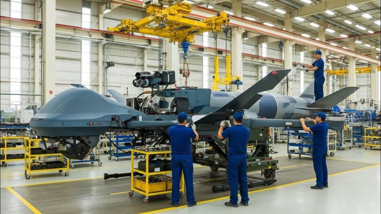 Inside AI Drone Factory | Building the World’s Most Advanced AI Drones (Full Process)