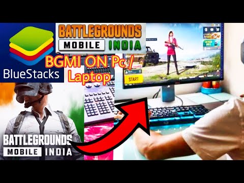 BGMI In PC , Battlegrounds Mobile India In PC | Download pubgindia on computer Laptop | #Bluestacks