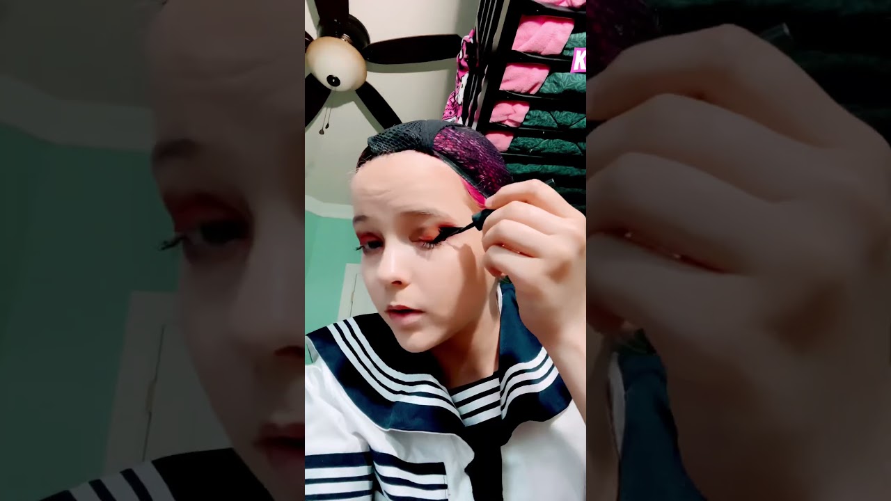 Himiko toga cosplay makeup #anime #weird #cosplay #youtubeshorts #fypシ #makeup