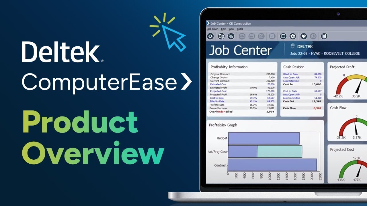 Deltek ComputerEase: Construction Accounting Software Made for Contractors