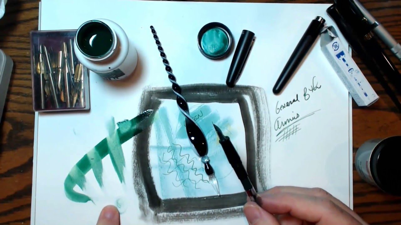 #072 Noodler's General of the Armies & Black Swan in Australian Roses