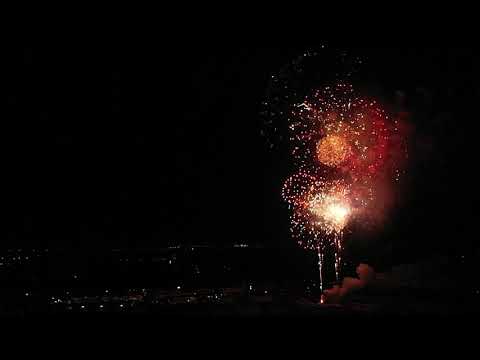 2020 Firework Finale by Drone in McKinney, Texas