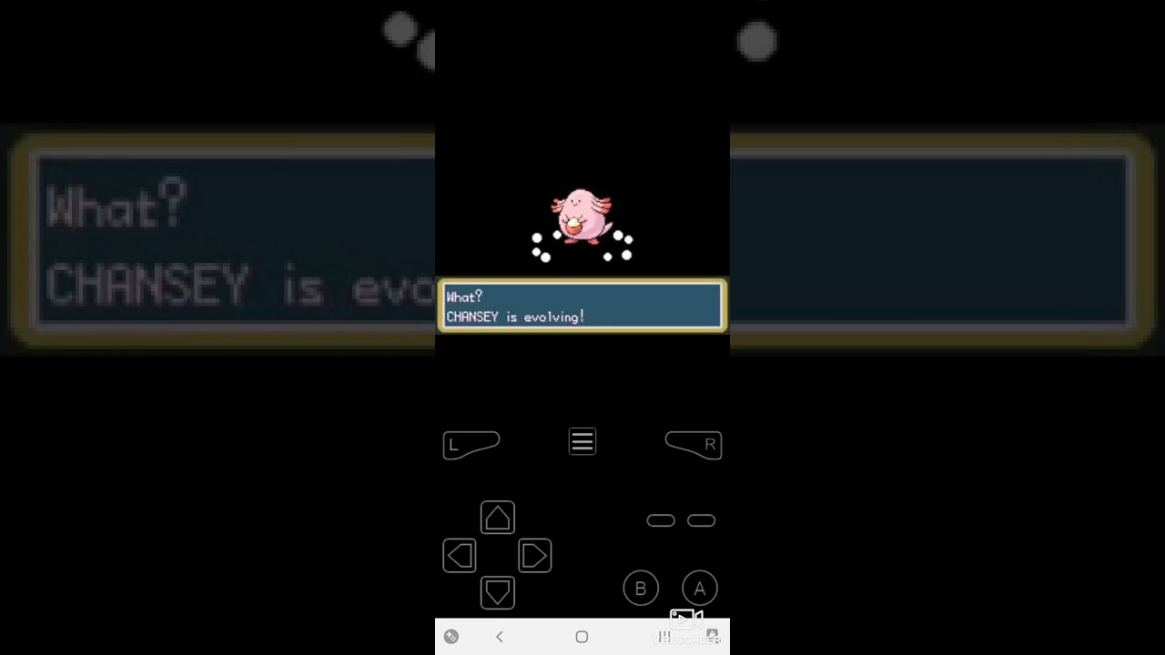 If you yet to get the National PokeDex, Chansey is unable to evolve...