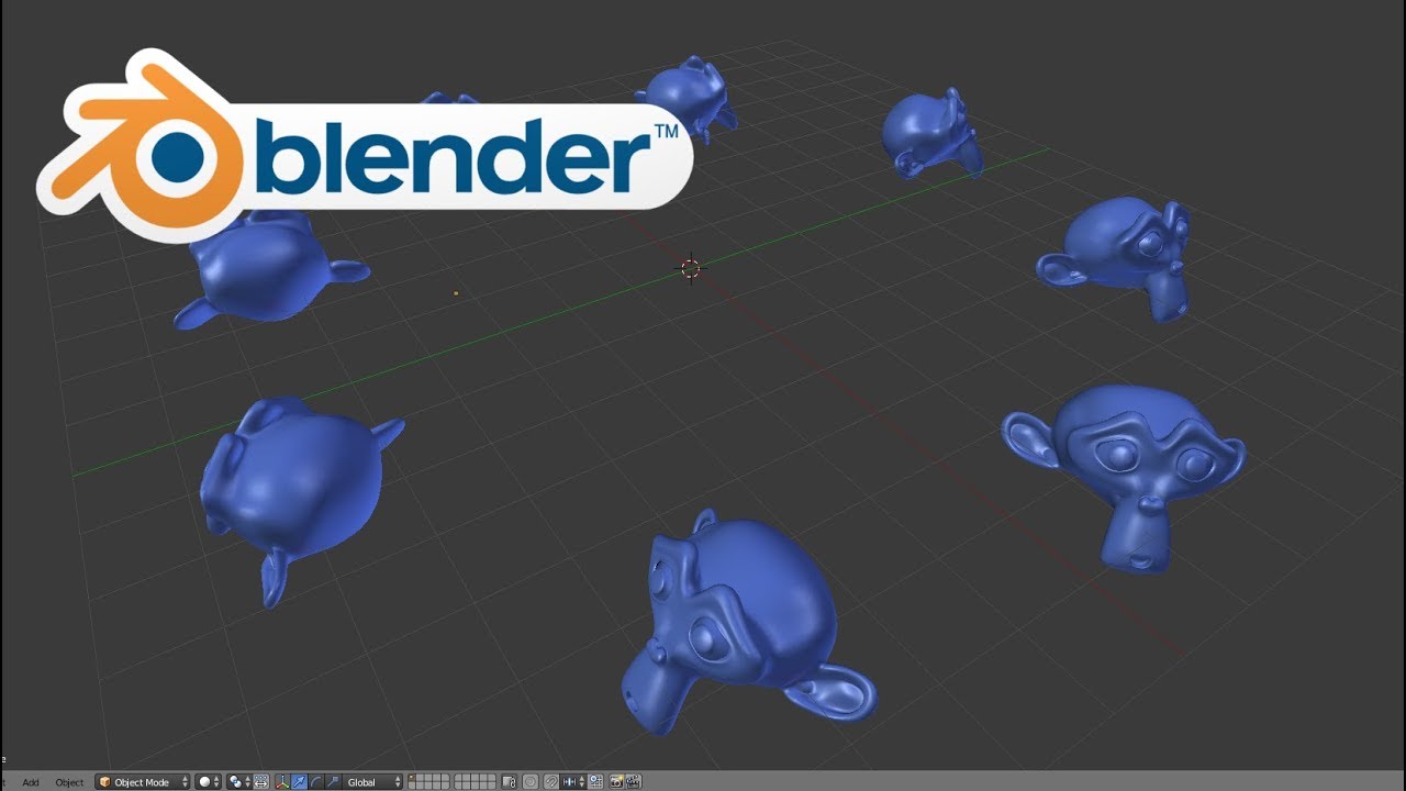 Setup a circular array in Blender  Easy
