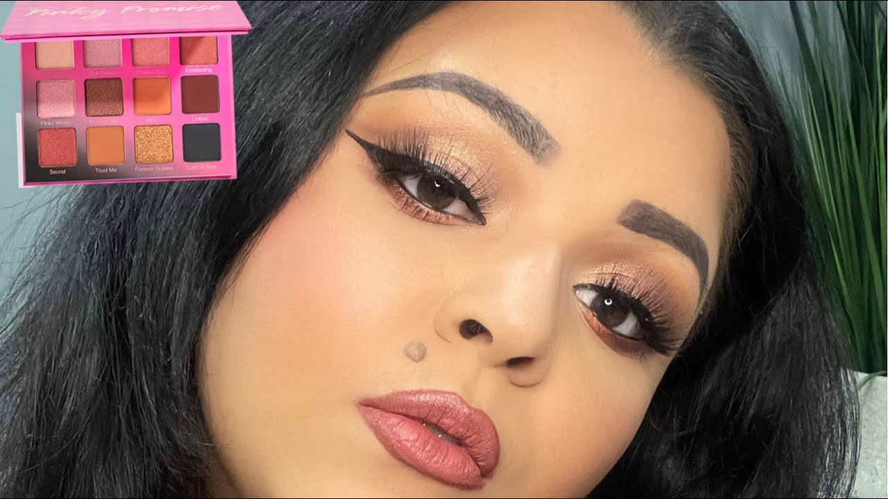 VIOLET VOSS EYE PINKY PROMISE EYESHADOW PALETTE SWATCHES, TUTORIAL & REVIEW