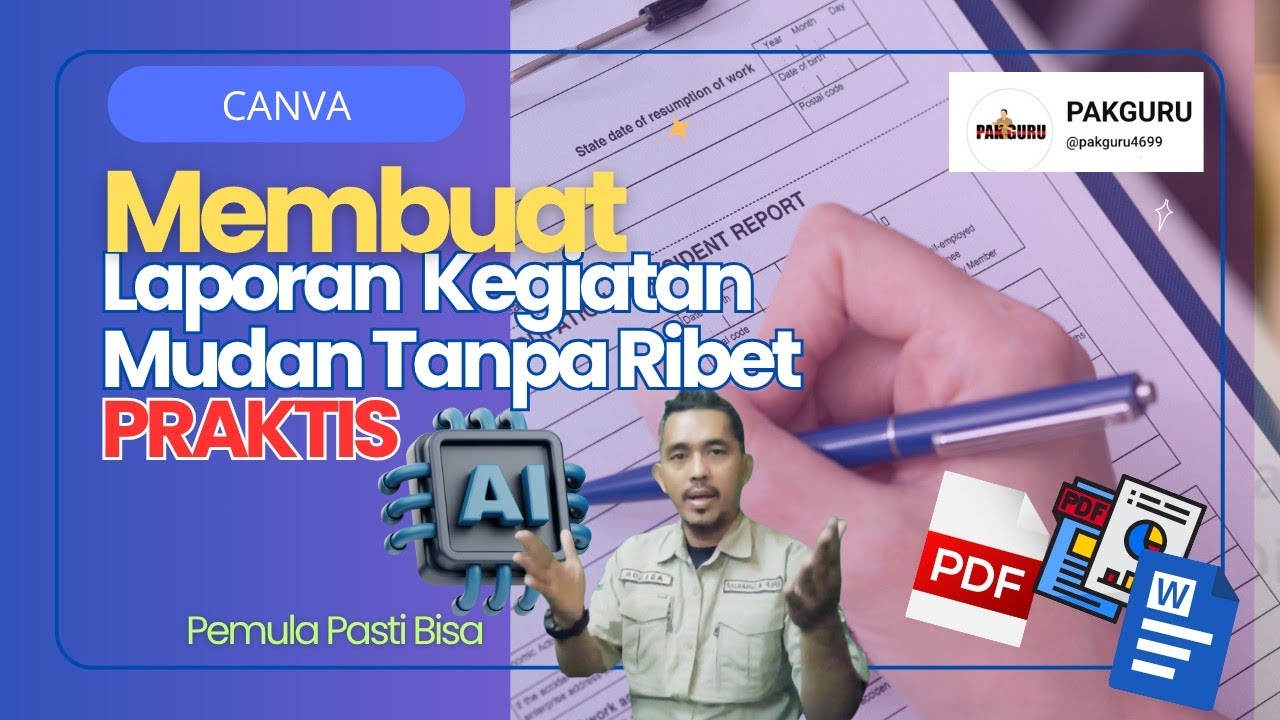 Create Activity Reports without much thought, easily and quickly in Canva #tutorial #canvatutorial