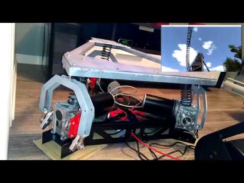 Showroom - 4DOF motion simulator with Simukit's solution