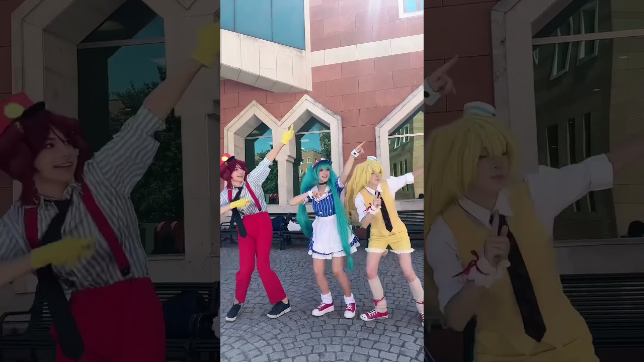 Mesmerizer Cosplay - Hatsune Miku, Kasane Teto, Akita Neru Cosplay #vocaloid #utauloid #fanloid
