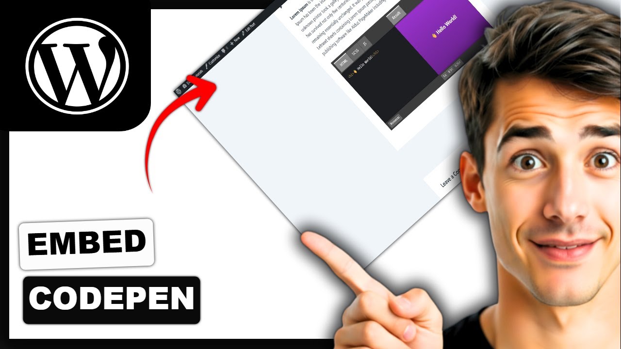 How to add CodePen code to WordPress (Easiest Way)(2026 Guide)