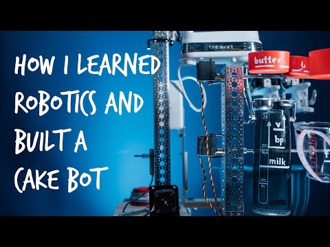 This Guy Spent a Year and a Half Building a Cake-Baking Robot