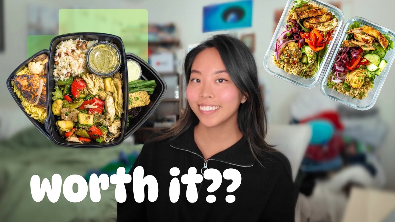 what I ate in a week using a meal prep service 🌮 || Meal Prep Sunday honest review
