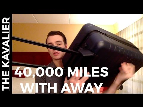40,000+ miles traveled in 3 months with the Away Suitcase - Full Review