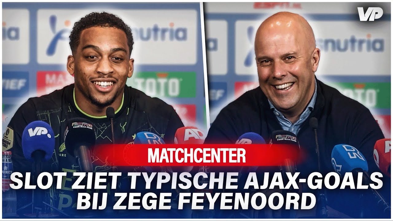 Slot tevreden met twee typische Ajax-doelpunten bij zege Feyenoord