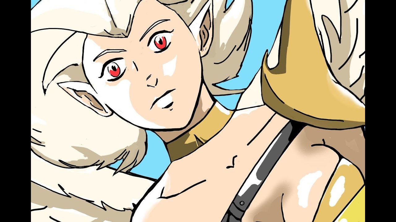 Colormender angel Corrin timelapse