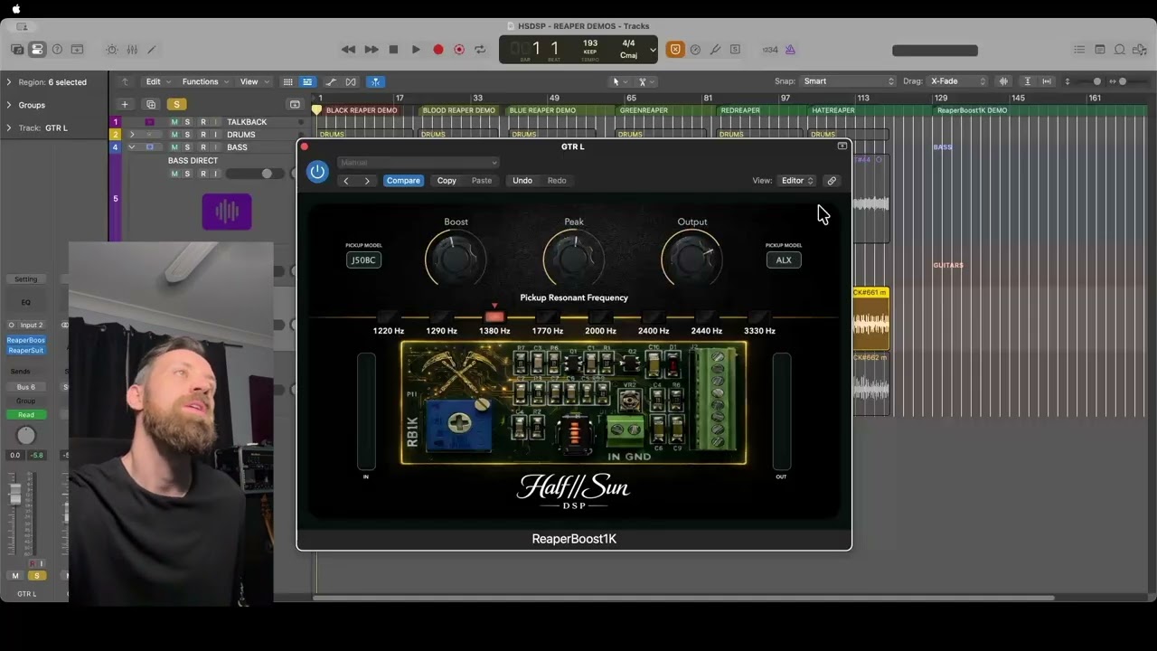 ReaperBoost1K – Alexi Laiho Style Boost Tone (JE-1000 - MM04  Inspired Plugin) Plugin Walkthrough