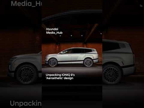 Hyundai IONIQ 9 - Exterior/Design | #Shorts