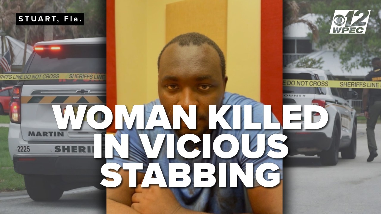 Random stabbing in Martin County leaves woman dead; suspect faces murder charge