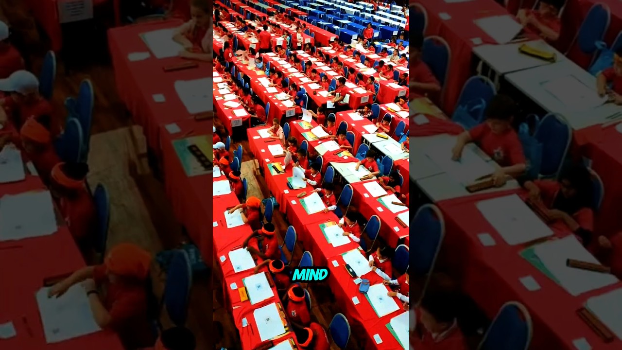 😱Intense mathematics skills competition.
