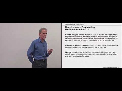 SW Eng and Technical Management Practice Areas: Requirements Engineering and Architecture Definition