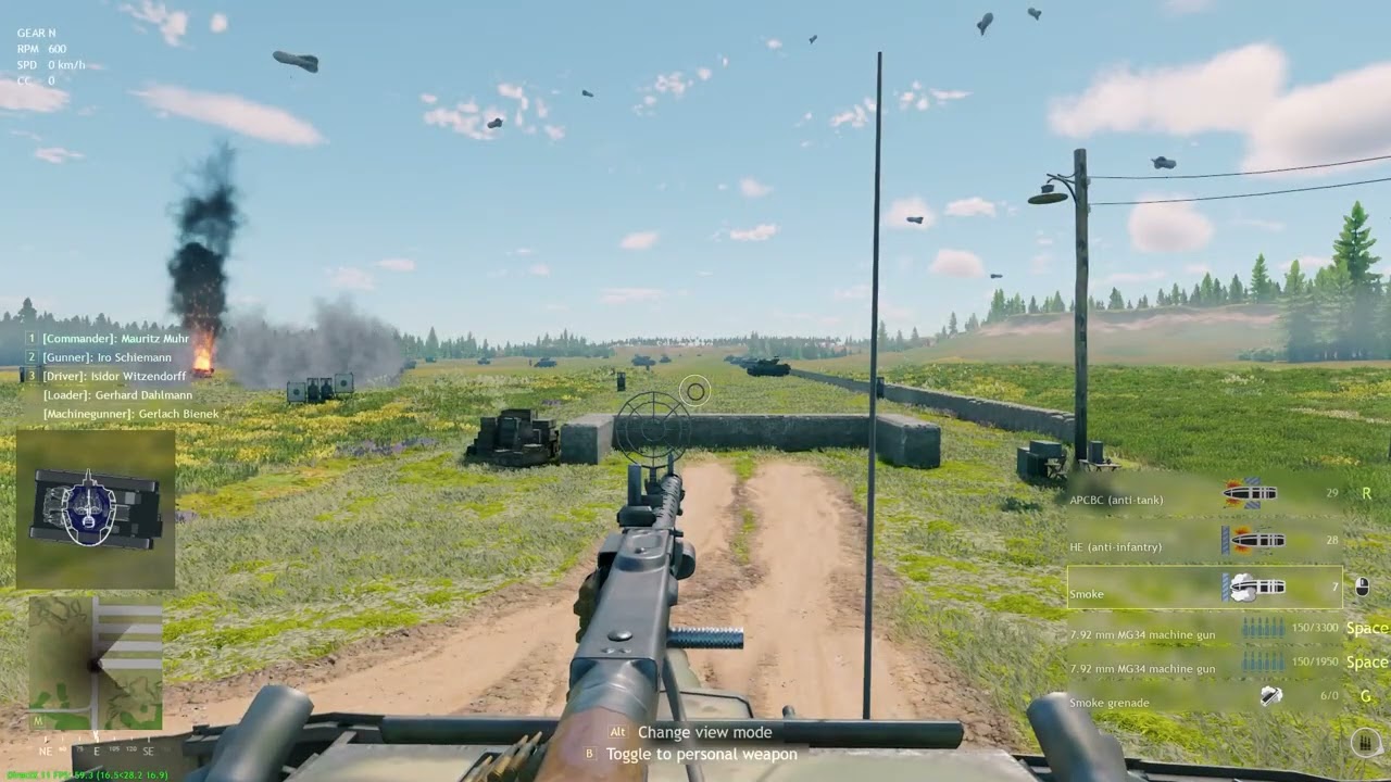 Make aiming in tanks consistent - Suggestions - Enlisted