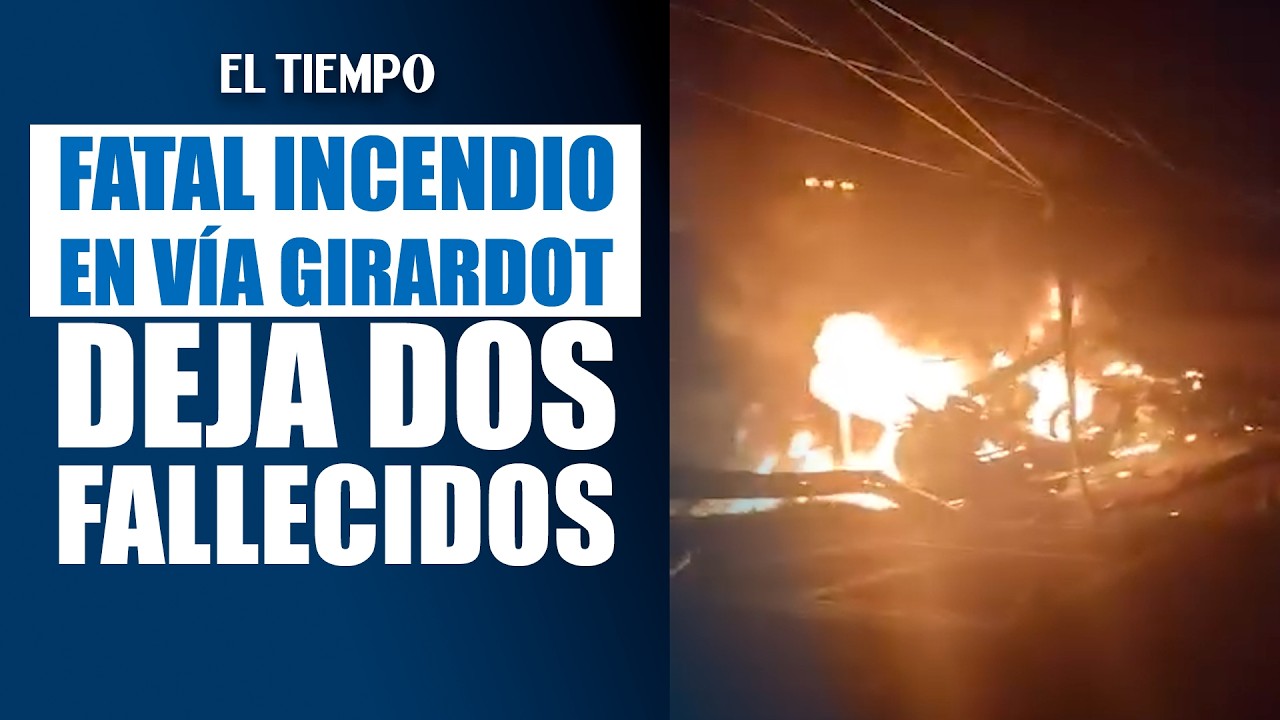 Tanker truck crashes and catches fire; authorities confirm two fatalities | EL TIEMPO