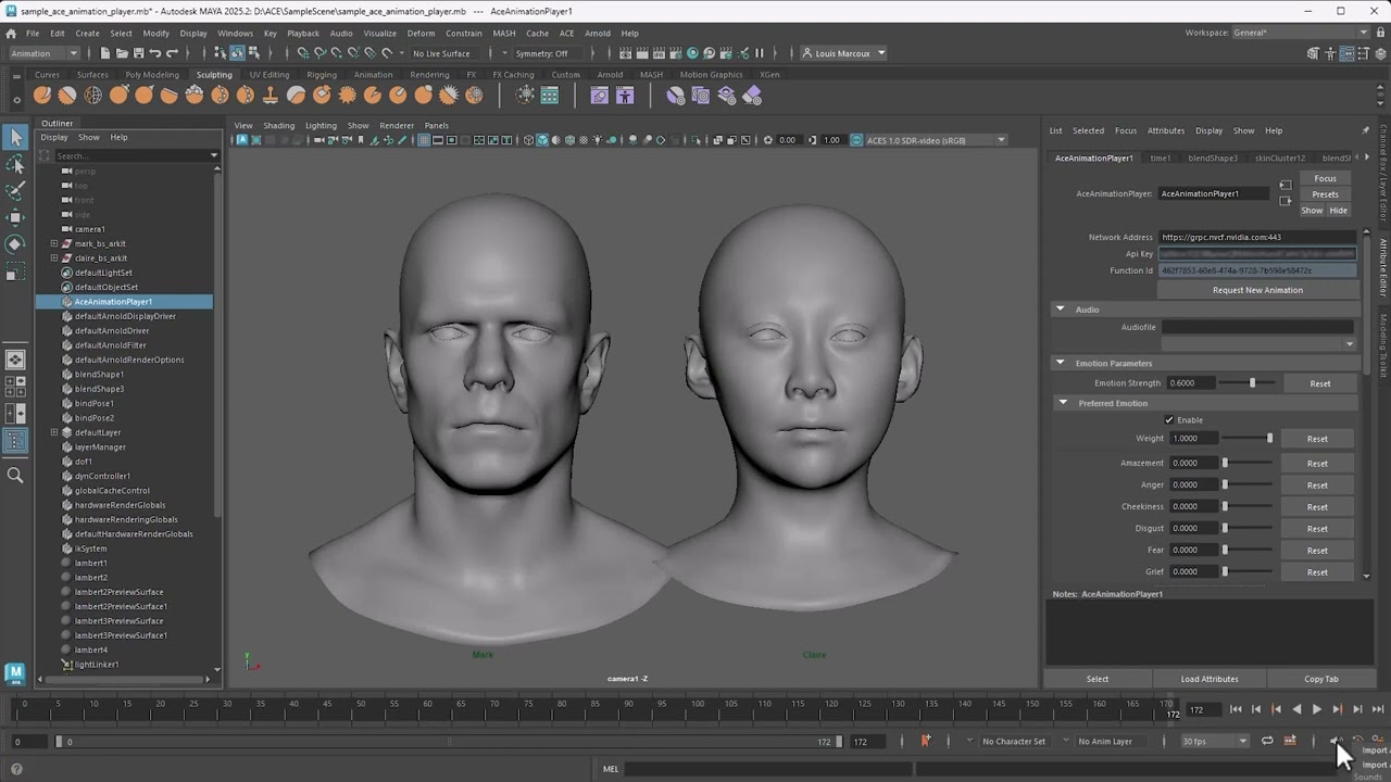 Getting Started with Autodesk Maya and NVIDIA ACE: Get and Setup API Key