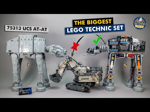 The biggest LEGO Technic set in disguise - watch this before buying the 75313 UCS AT-AT
