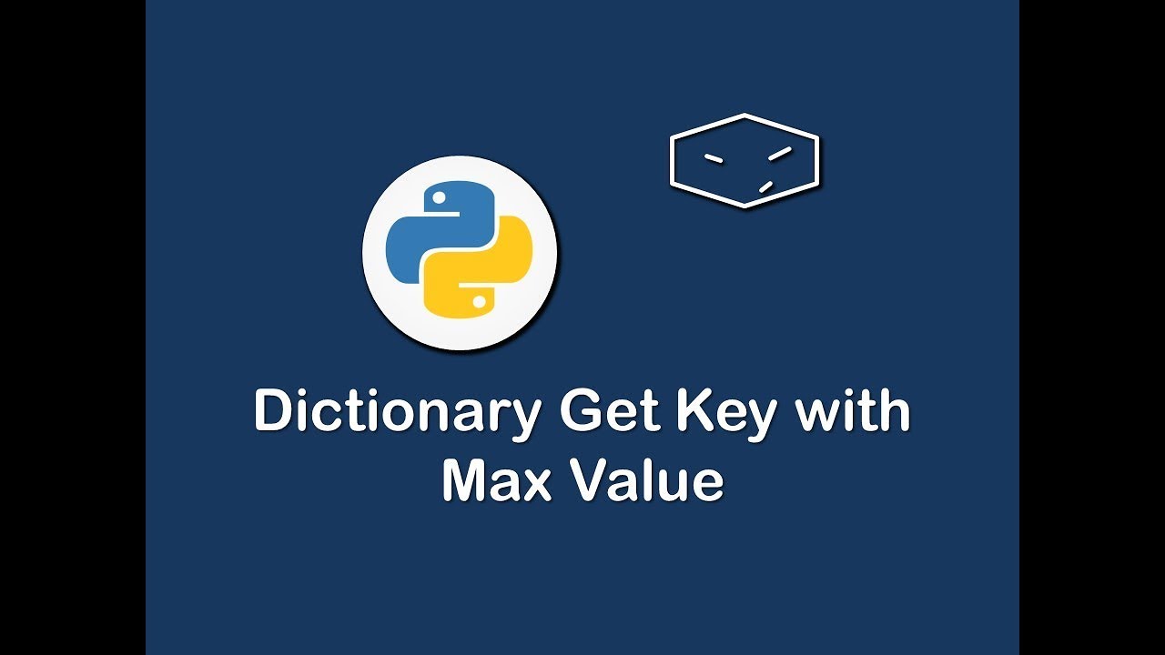 dictionary get key with max value in python 😀
