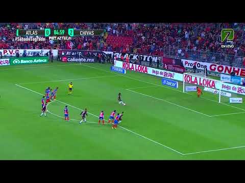 Gol de Mauricio Cuero | Atlas 1 - 2 Chivas | Liga MX - Clausura 2020 - Jornada 9 | AtlasFC
