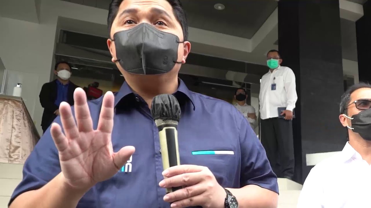MENTERI BUMN ERICK THOHIR PASTIKAN INFRASTRUKTUR VAKSIN COVID-19 BIO FARMA