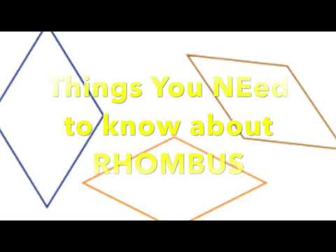 THINGS ABOUT RHombus