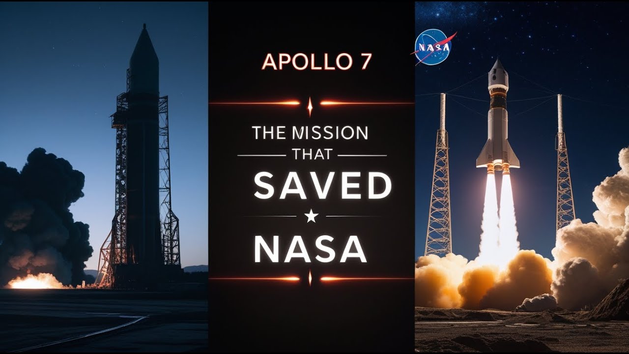 “Apollo 7 (1968) — The Mission That Saved NASA’s Moon Dreams 🚀” #spacerockets #sciencenews ##space