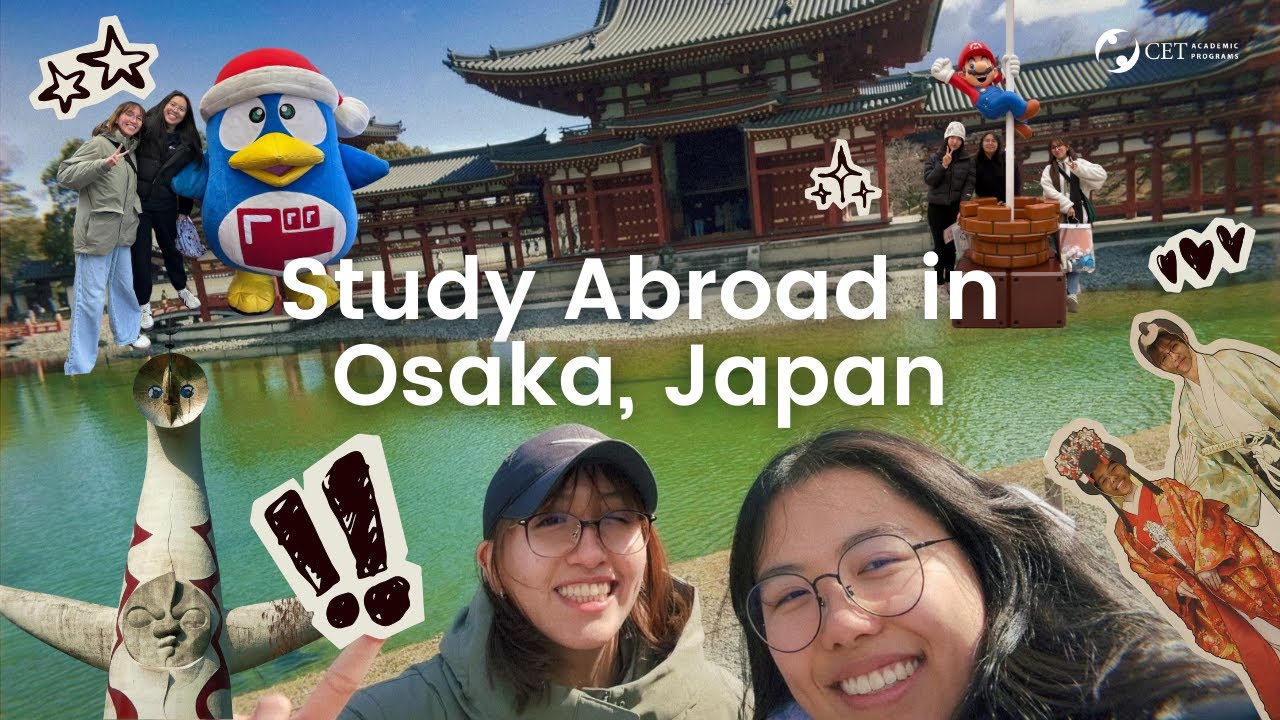 Room Tour, Campus Walk, & More! | Study Abroad in Osaka, Japan