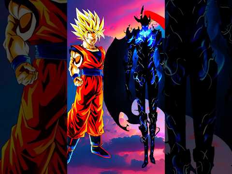 Goku vs Jin Woo' Shadow Army