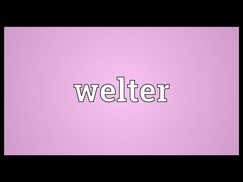 Welter Meaning